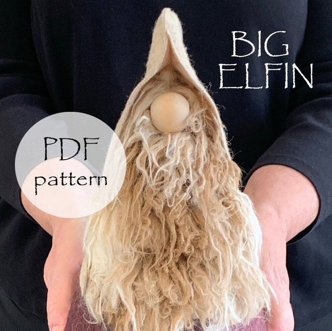 BIG ELFIN Gnome Sewing Pattern (PDF Pattern) - Etsy