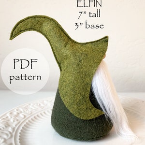 ORIGINAL ELFIN Gnome Sewing Pattern (PDF Pattern) - Etsy