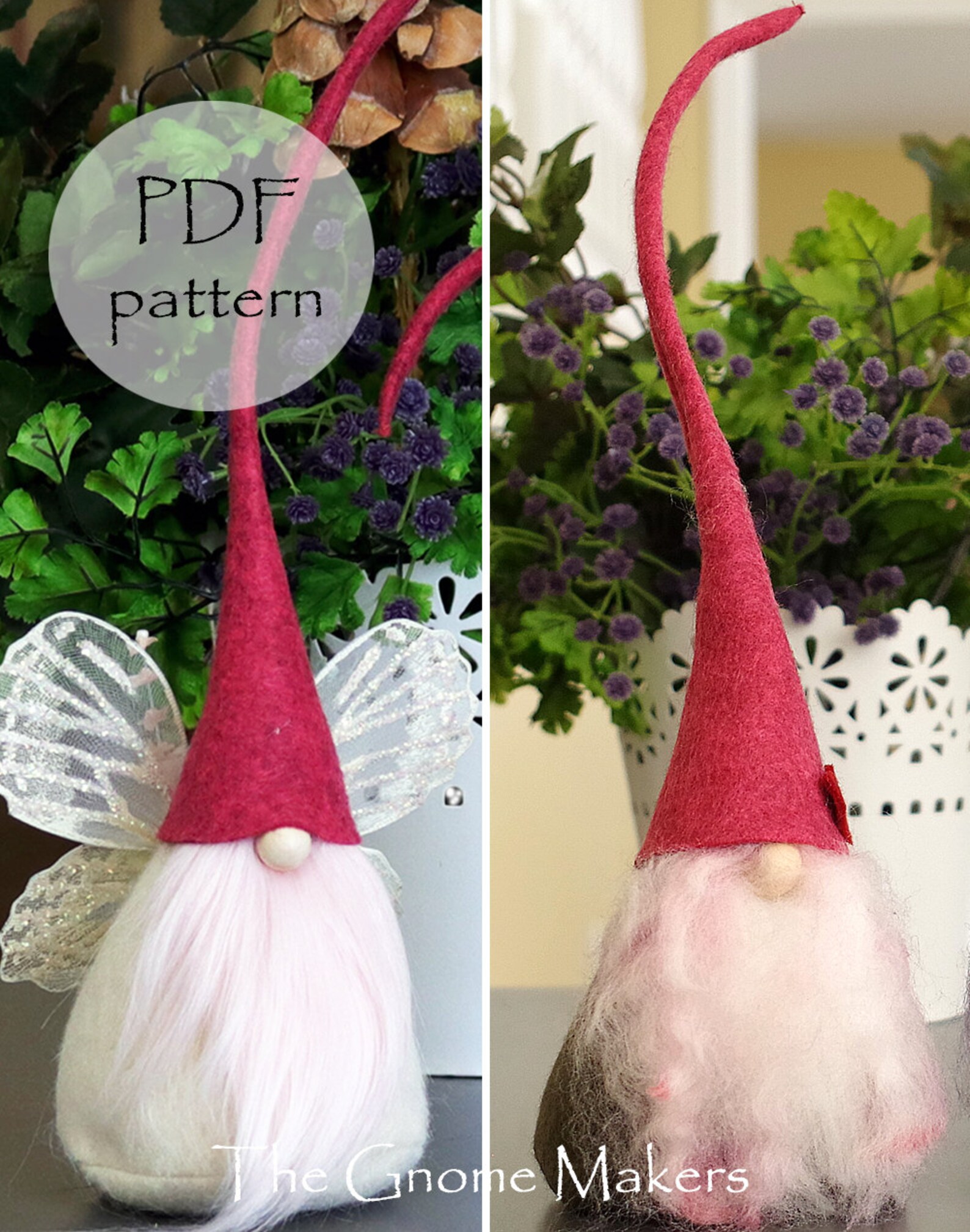 PDF Gnome Patterns Tutorial Gnome Pattern Gnome Sewing - Etsy