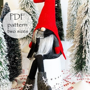 SCANDI Gnome Sewing Pattern, Very Popular, Nisse Tomte Christmas Decor ...