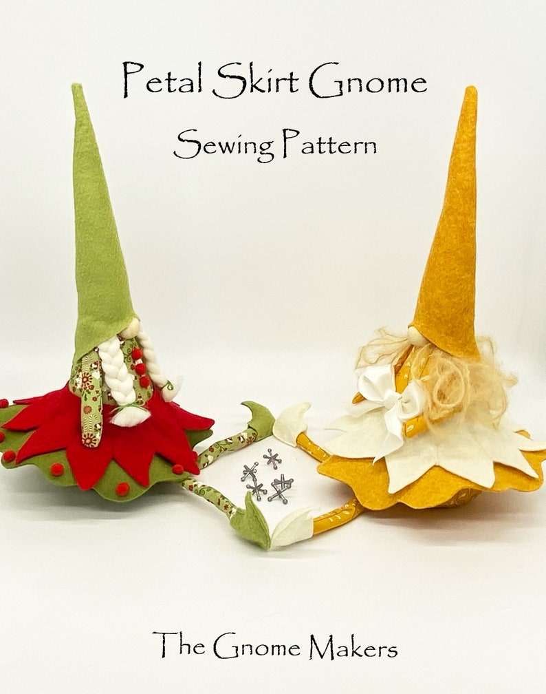 PETAL SKIRT Gnome Sewing Pattern Spring Gnome Pattern - Etsy