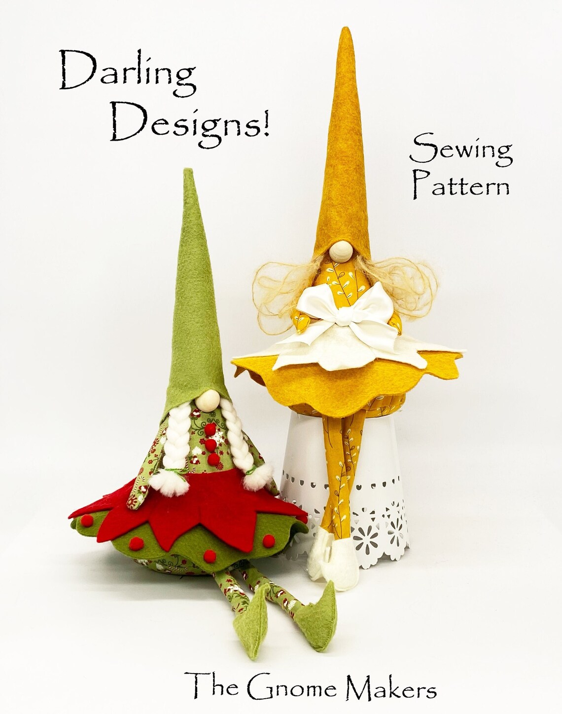 PETAL SKIRT Gnome Sewing Pattern Spring Gnome Pattern - Etsy