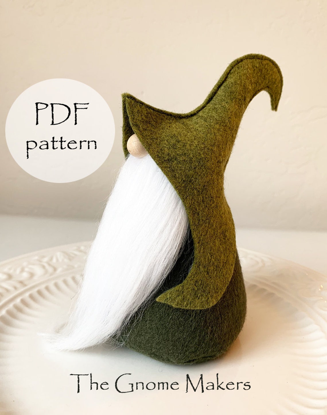ORIGINAL ELFIN Gnome Sewing Pattern Gnome Pattern Tomte - Etsy Australia