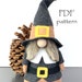 Thanksgiving PILGRIM Gnome PDF Sewing Pattern, Fall Decor, Thanksgiving ...
