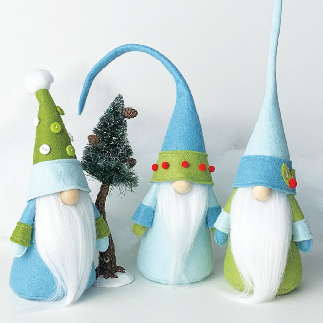 WHIMSY Elf Gnome Sewing Pattern: Christmas & Easter Gnomes (PDF Pattern ...