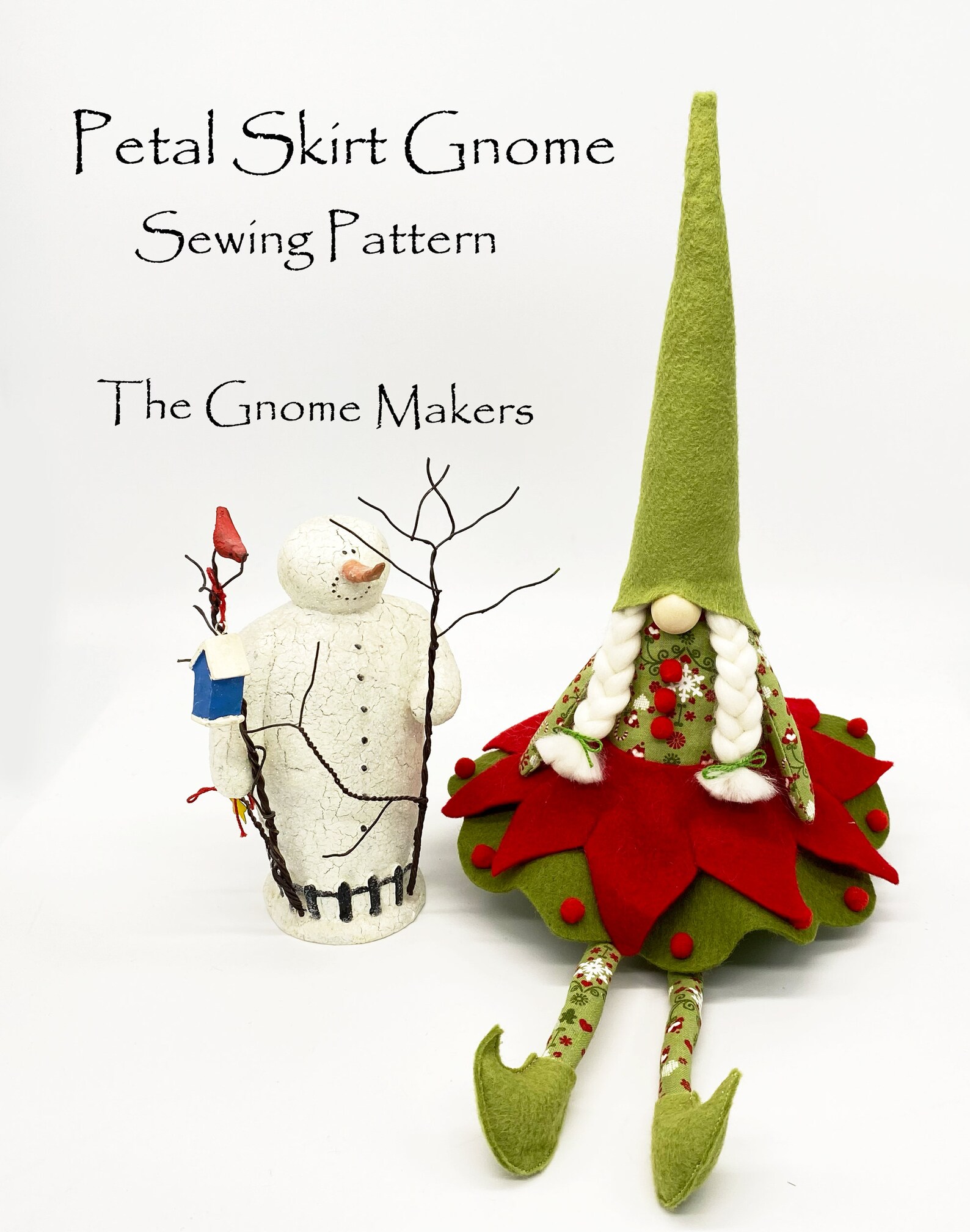 PETAL SKIRT Gnome Sewing Pattern Spring Gnome Pattern - Etsy