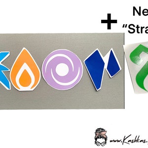 Destiny 2 Elemental Damage Stickers: Gamer Decal Set - Etsy
