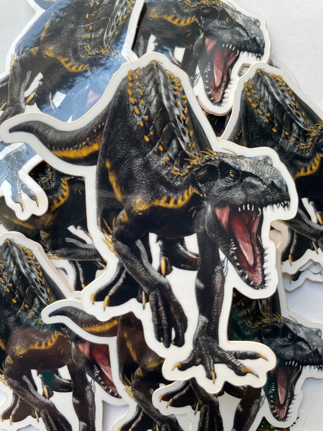 Indoraptor Sticker: Jurassic Park Dinosaur Decal, Waterproof Vinyl - Etsy