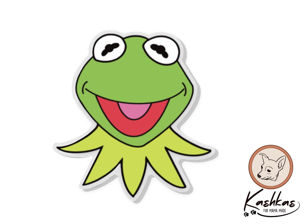 Kermit the Frog Acrylic Pin: Muppet Fan Gift - Etsy