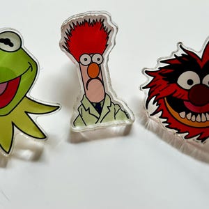 Kermit the Frog Acrylic Pin: Muppet Fan Gift - Etsy