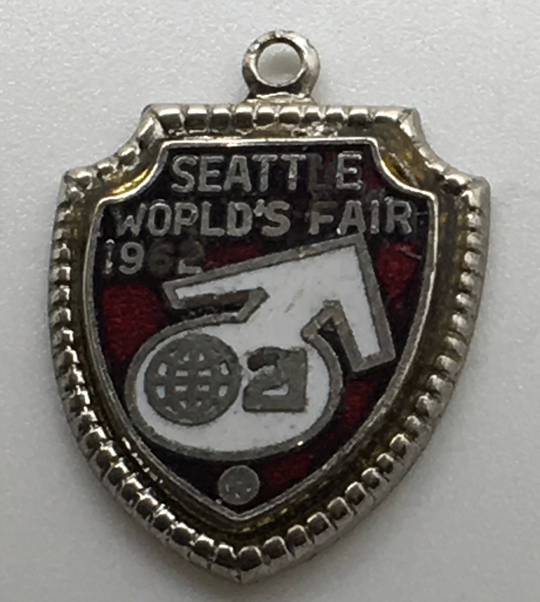 Seattle Worlds Fair Enamel Travel Shield Space Needle - Etsy