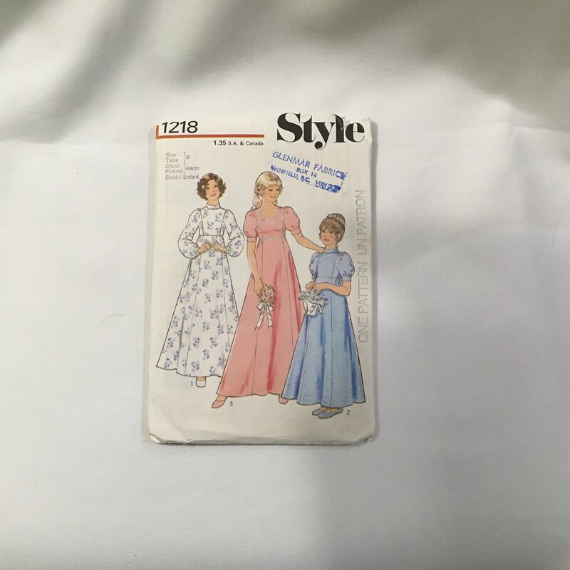 Panel Dress Pattern - Etsy