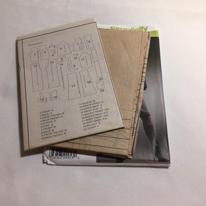 Simplicity 4097 Sewing Pattern Easy Chic Misses Petite Blouse Jacket Pants Jumper Romper Two ...