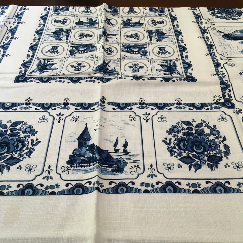 Dutch Tablecloth - Etsy