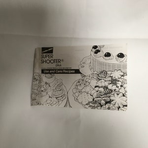 Proctor Silex Super Shooter Plus Cordless Cookie Press & Food Decorator ...