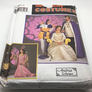 Simplicity Sewing Pattern 9229 Medieval Costumes King Arthur Merlin ...