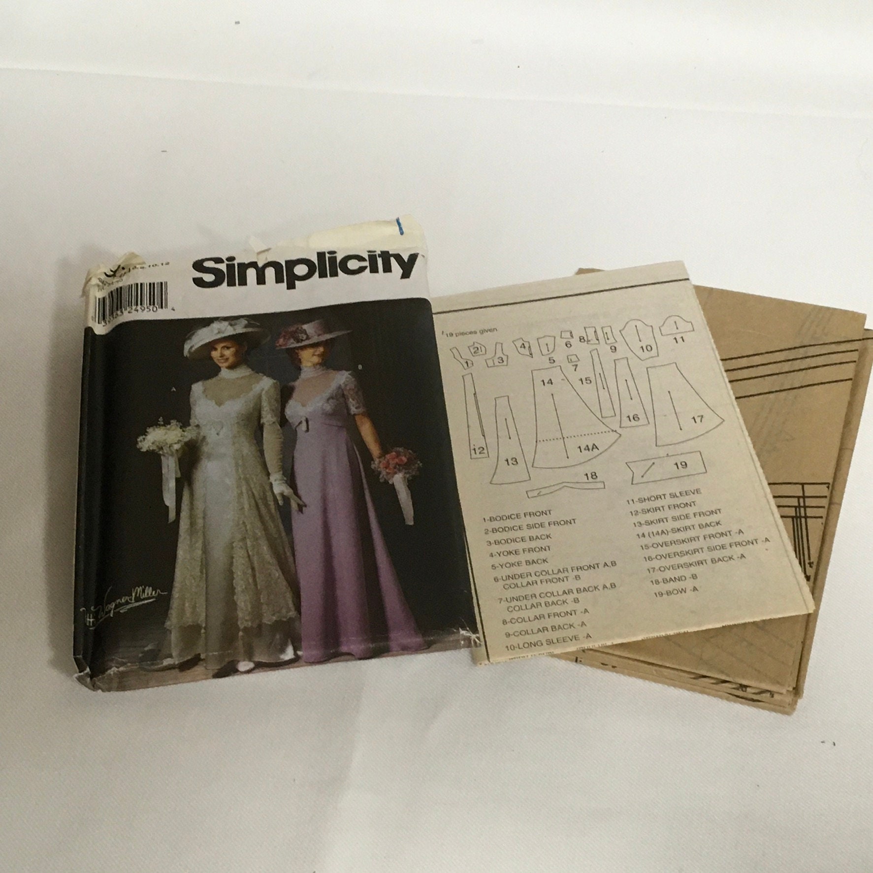 Simplicity 9716 Sewing Pattern Misses Costume Gown Bodice - Etsy