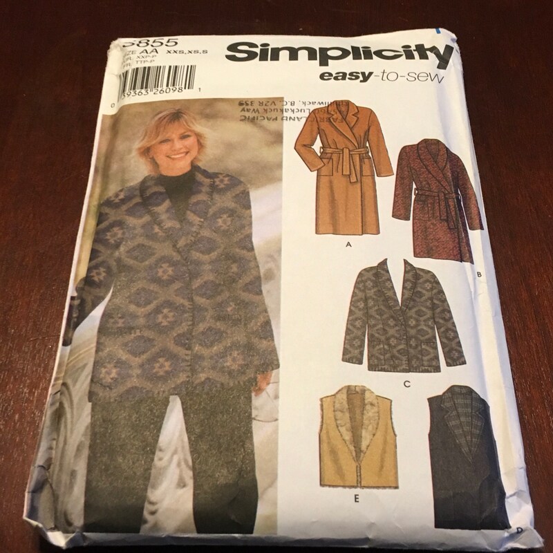 Wrap Coat Pattern - Etsy