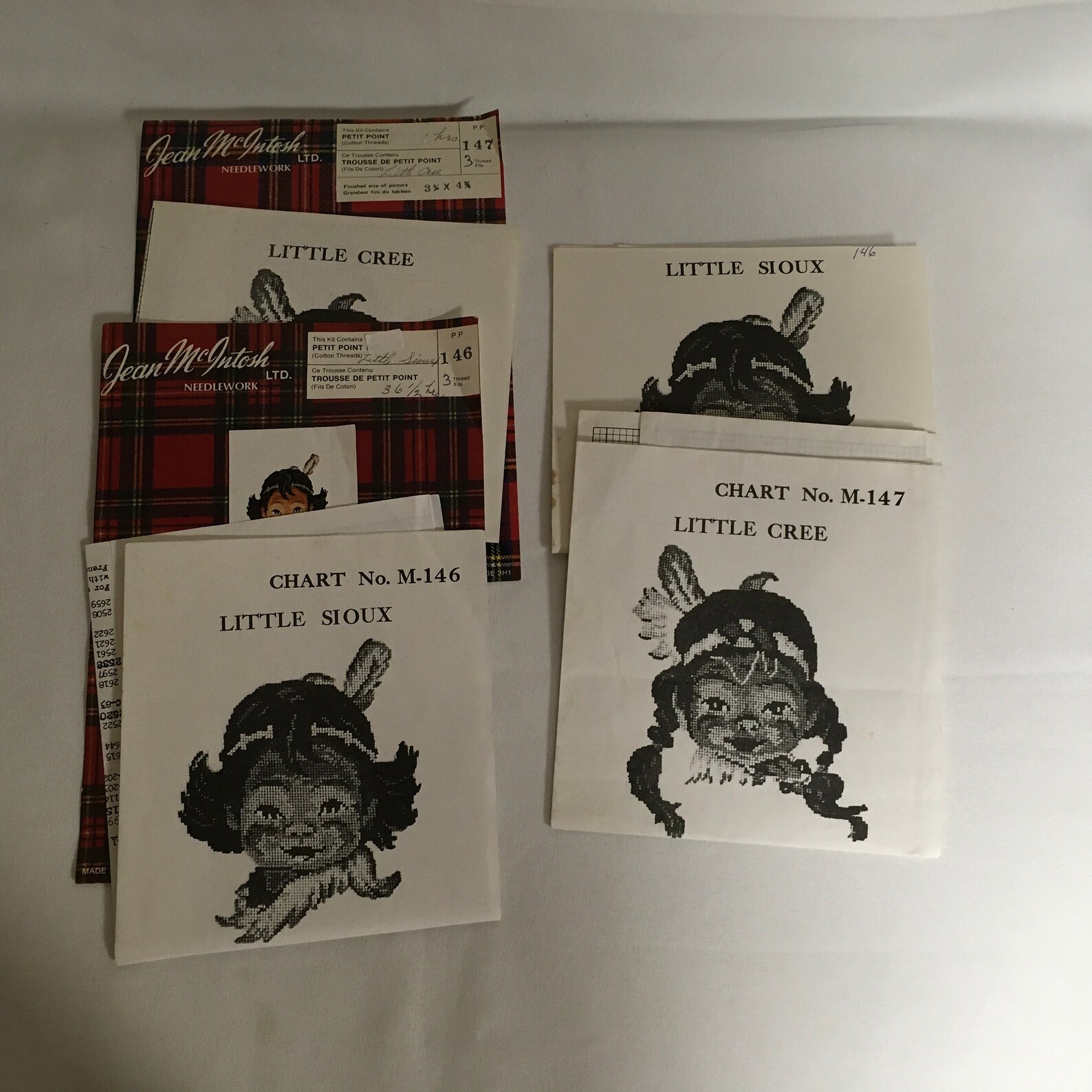 Jean Mcintosh Petit Point M 38 Scottish Terrier Dog Chart Pattern or M ...