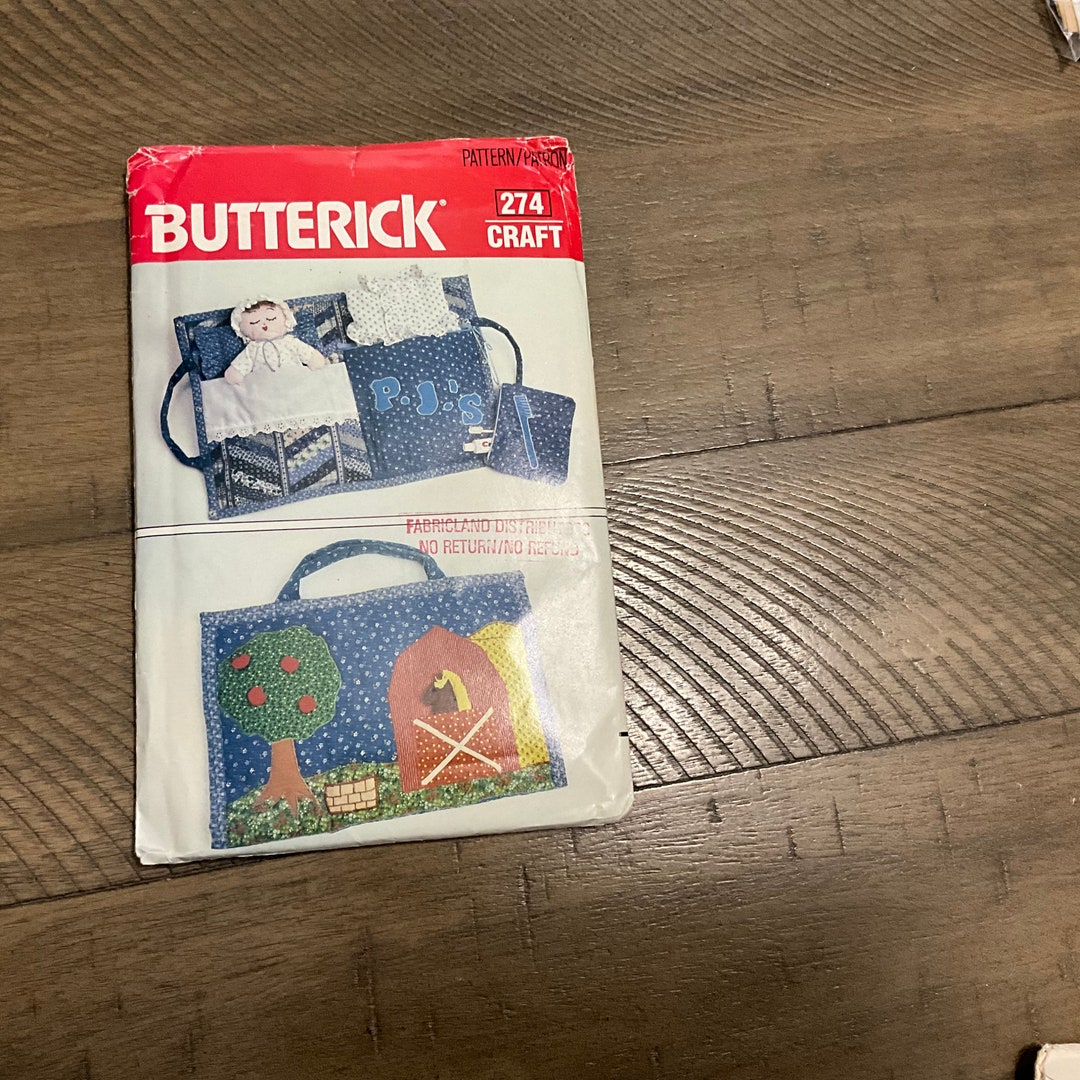 Butterick 4950 274 Sewing Pattern Quilted Travel Bag Inside Pockets ...