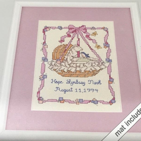Birth Sampler - Etsy
