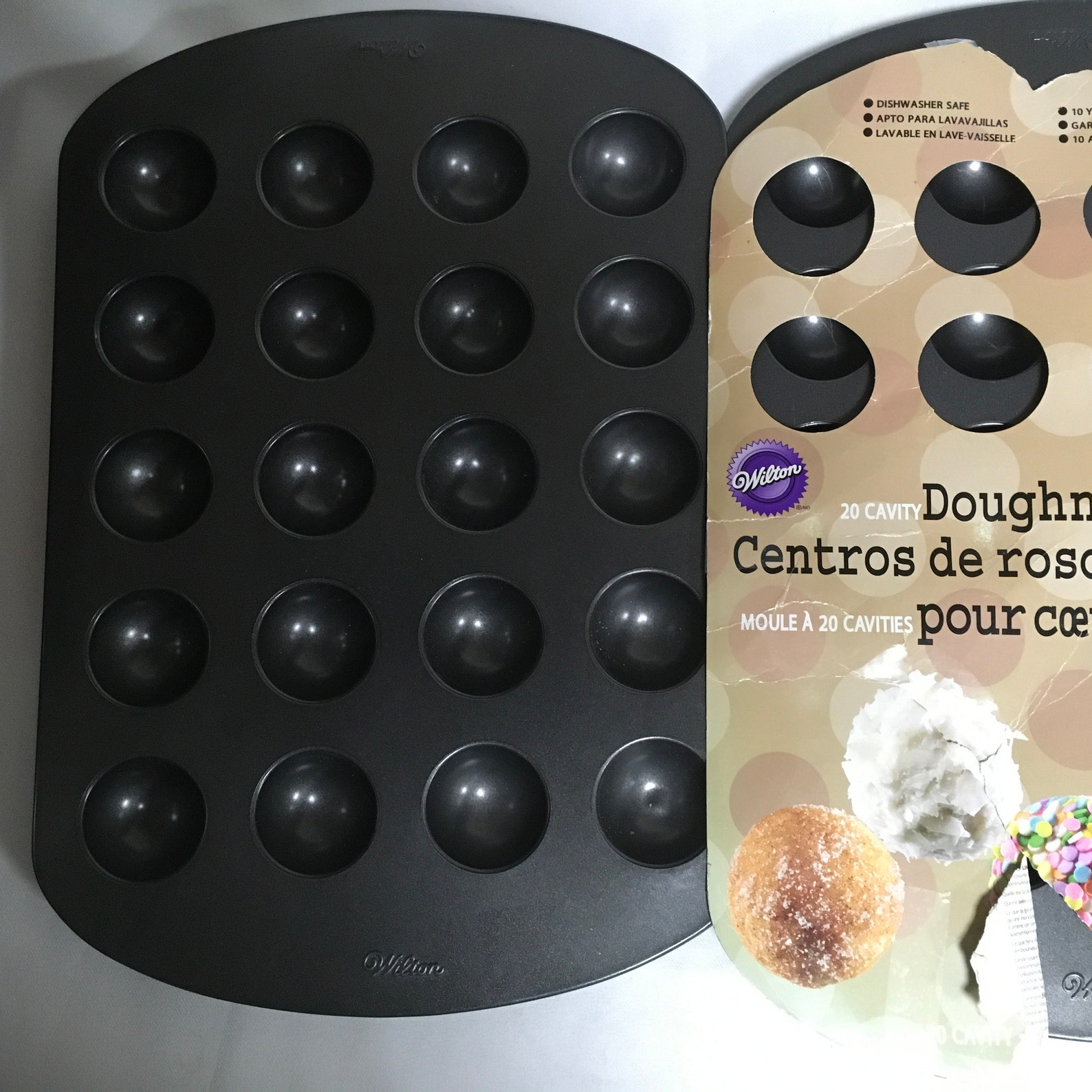 Wilton 20 Cavity Doughnut Hole Pan Set of 2 Pans Dishwasher - Etsy