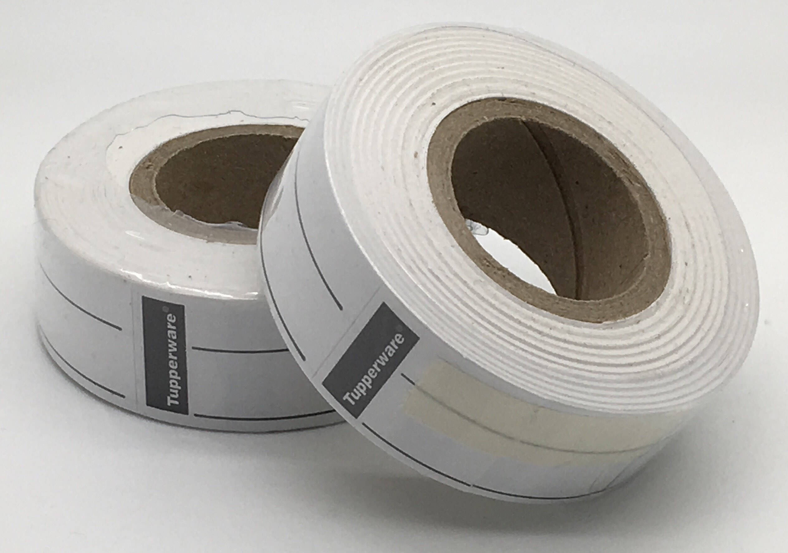 Tupperware Freezer Labels Refill Roll 180 Labels White Black | Etsy