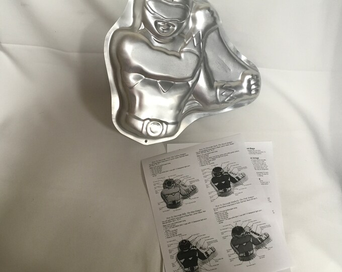 Wilton 1994 Power Ranger Mighty Morphin Ninja Cake Pan # 2105-5975 ...