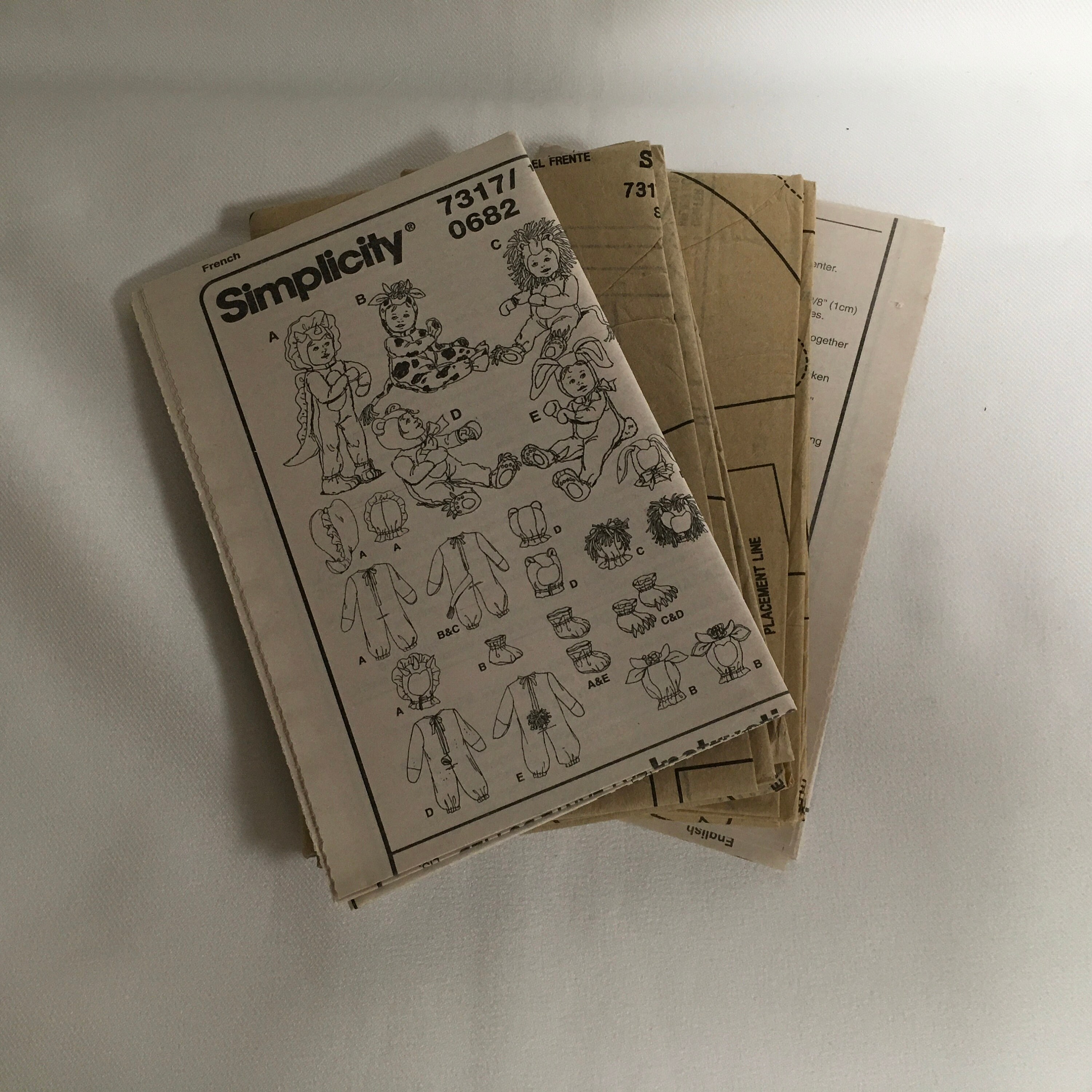 Simplicity Sewing Pattern 0682 7317 Photo Shoot Baby Toddler - Etsy