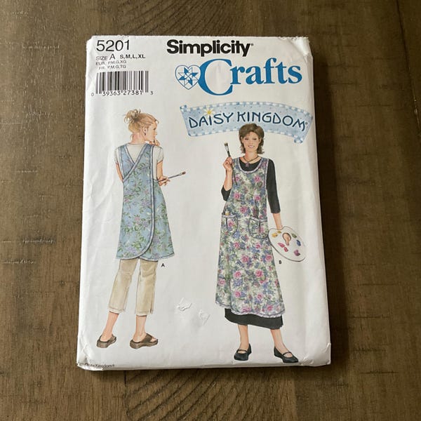 Smock Apron Pattern - Etsy