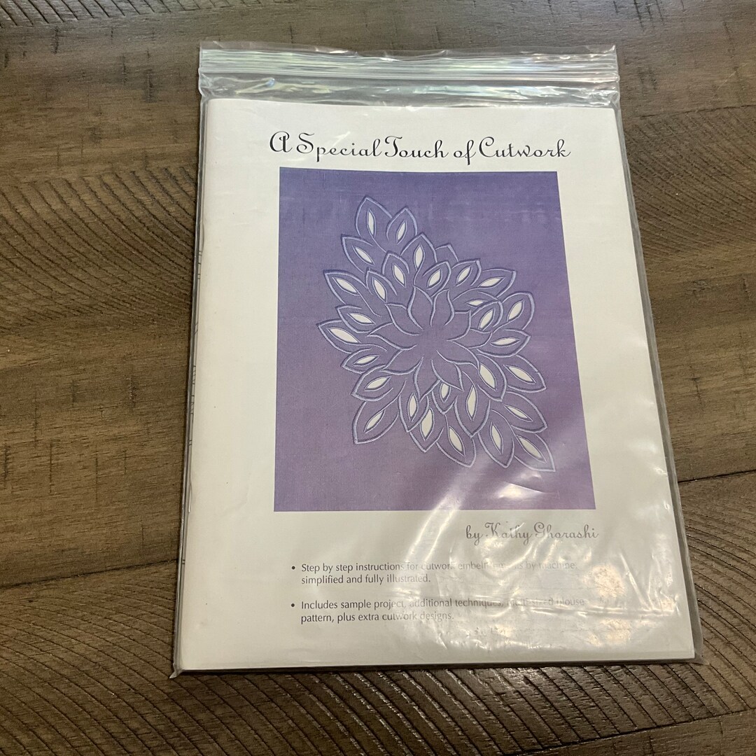 A Special Touch of Cutwork Step by Step Instructions for Cutwork ...