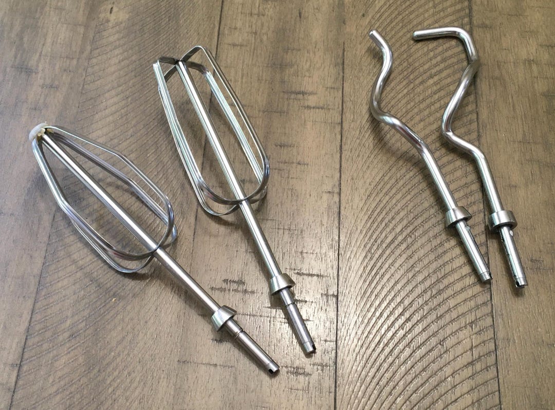 Vintage Sunbeam Power Plus Mixmaster Replacement Stand Mixer Beaters or ...