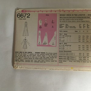 1970s Simplicity 6672 Misses Grecian Goddess Dress Pattern - Etsy