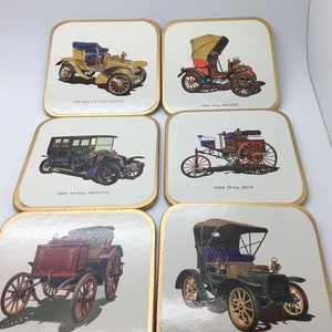 Win-el-ware Vintage Automobile Cars Benz Peugeot Panhard Humberette ...