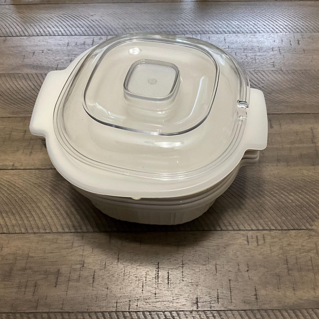 Rubbermaid Stack Cooker Space Saving Casserole Set 7 Piece Set 3 Qt 1 ...