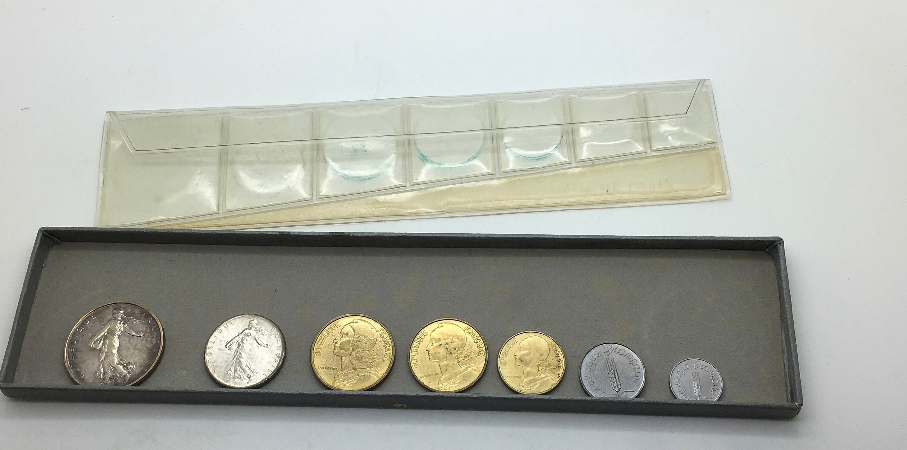 Frankreich 1964 Fleur de Coins Monnaie de Paris Mint Set FDC Münze Set ...