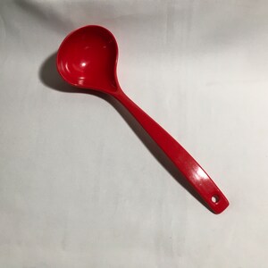 Machi Melamine Plastic Kitchen Utensils Basting Spoon Green White Red ...