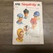 Simplicity 6702 Sewing Pattern Lined Hats Peaks Seamed Crowns Bias ...