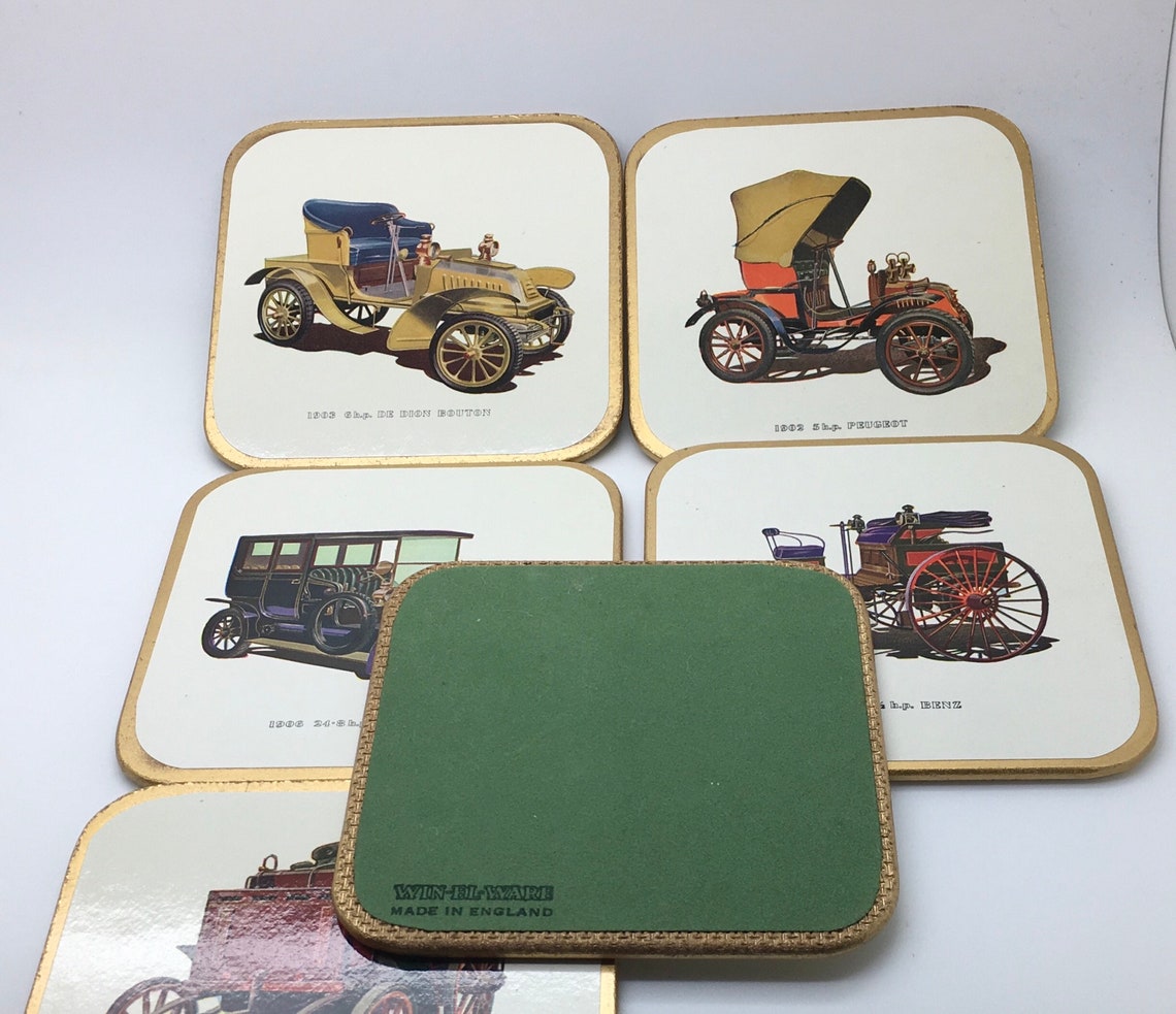 Win-el-ware Vintage Automobile Cars Benz Peugeot Panhard - Etsy