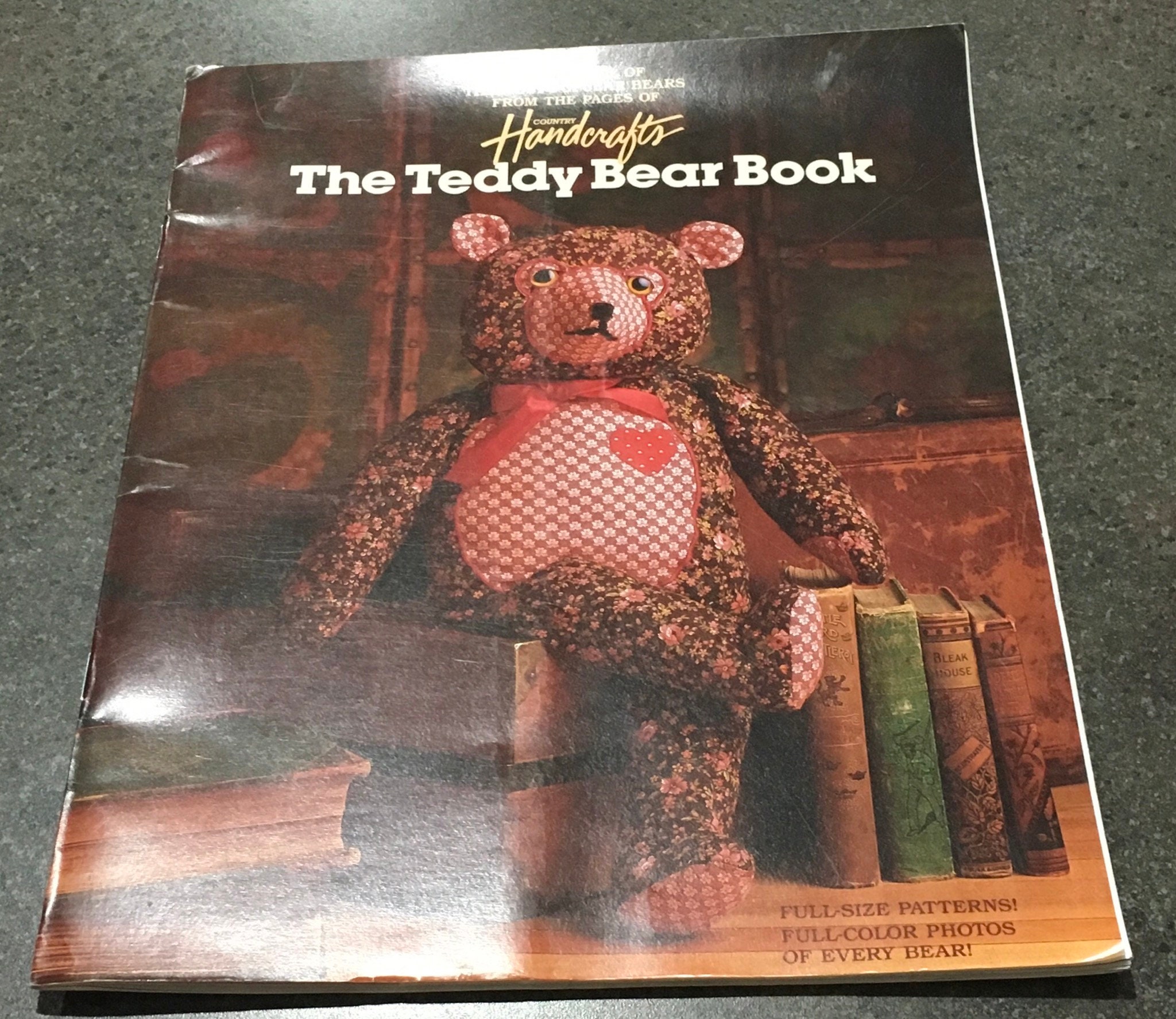 The Teddy Bear Book Country Memory Bear Pattern Full Size | Etsy