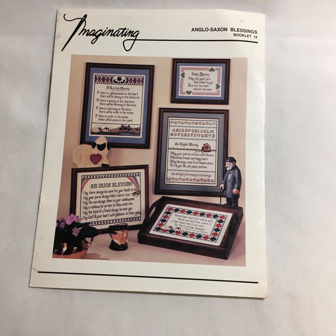 Imagination Anglo -saxon Blessings Booklet 12 English Blessing Gaelic ...