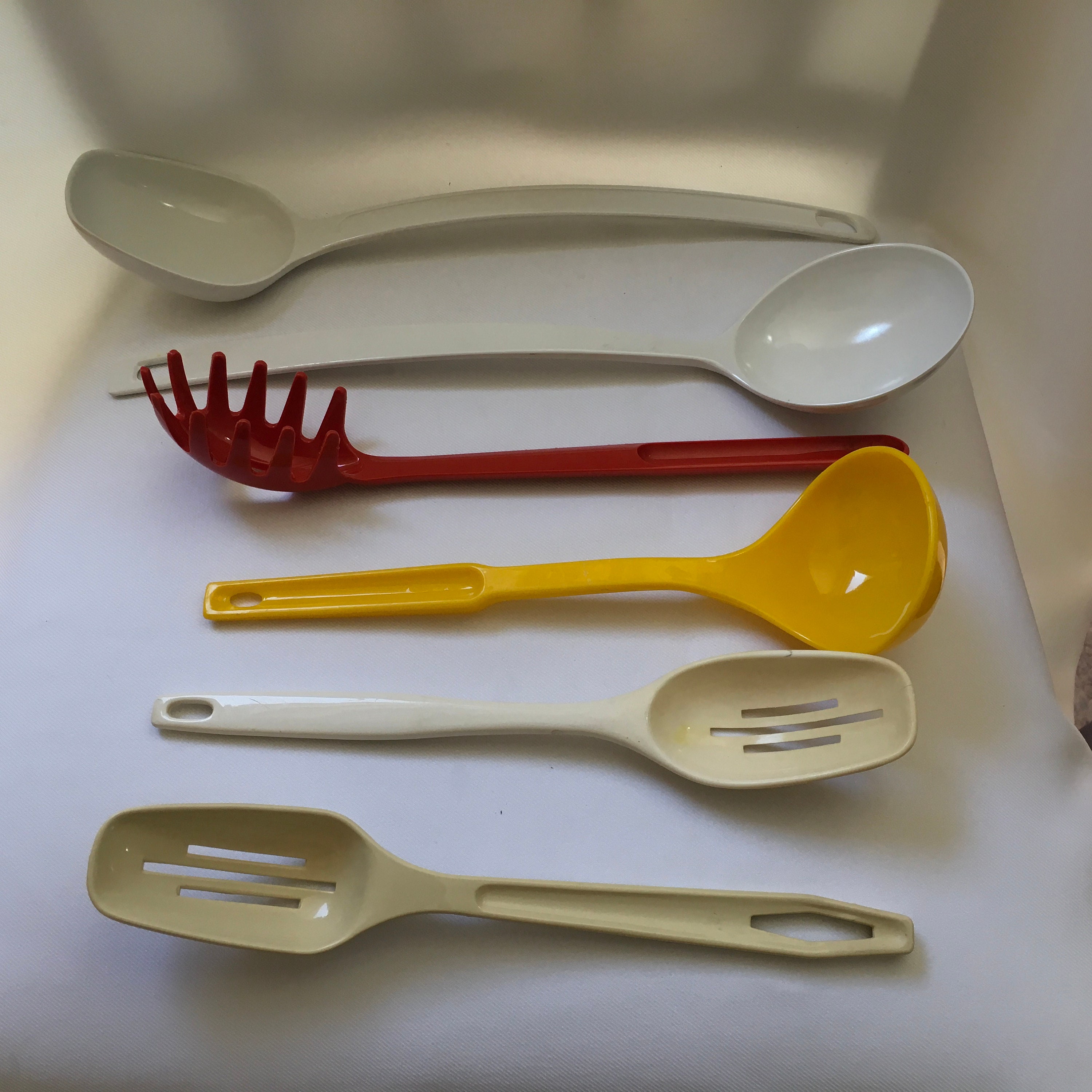 Utensilios de cocina de plástico de melamina Machi cuchara de servir ...