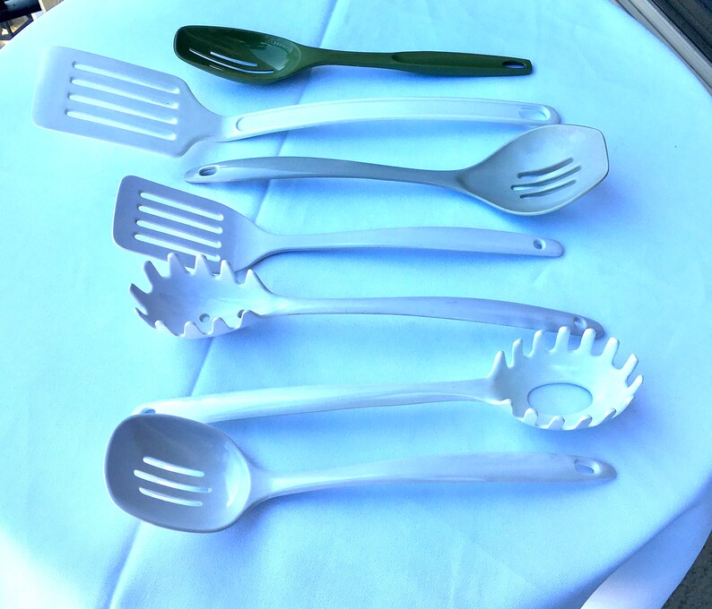 Vintage Copco Machi Foley Melamine Ware Levco Utensils - Etsy