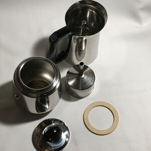 AMC Art Design Mocca Pot Espresso Stovetop Espresso Maker 6 Cups ...