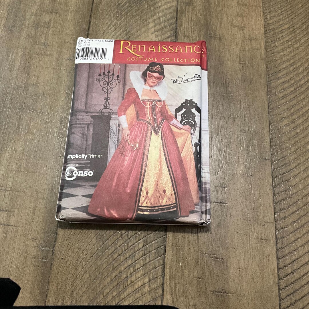 Simplicity Sewing Pattern 9832 Women’s Renaissance Festival Fair ...