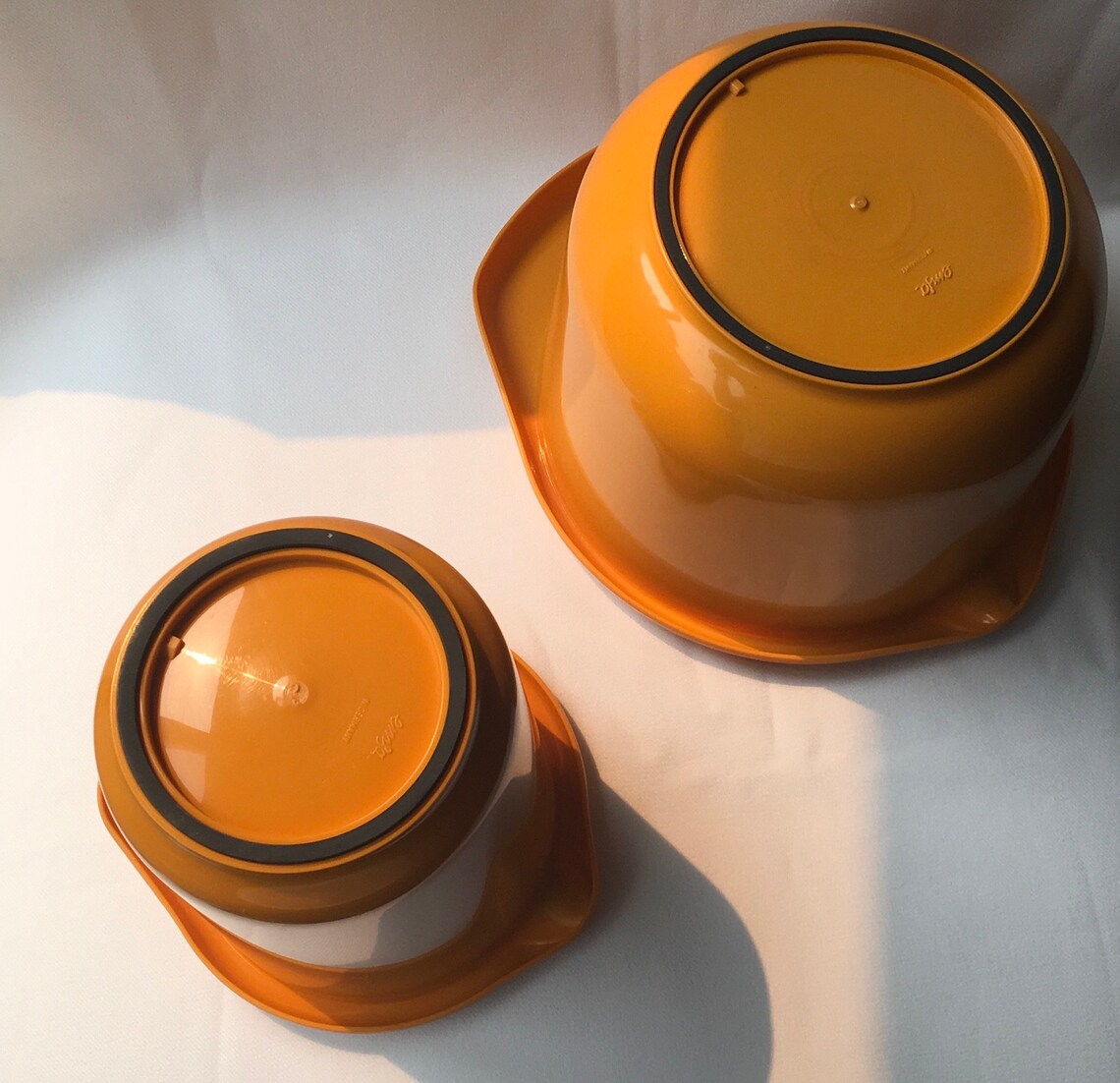 Vintage Emsa Germany Burnt Orange Mixing Bowls With Spout and - Etsy