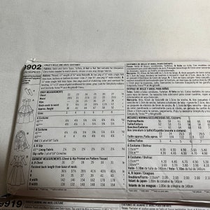 Simplicity 9902 0690 Disney Princess Sewing Pattern Girl Child Belle ...