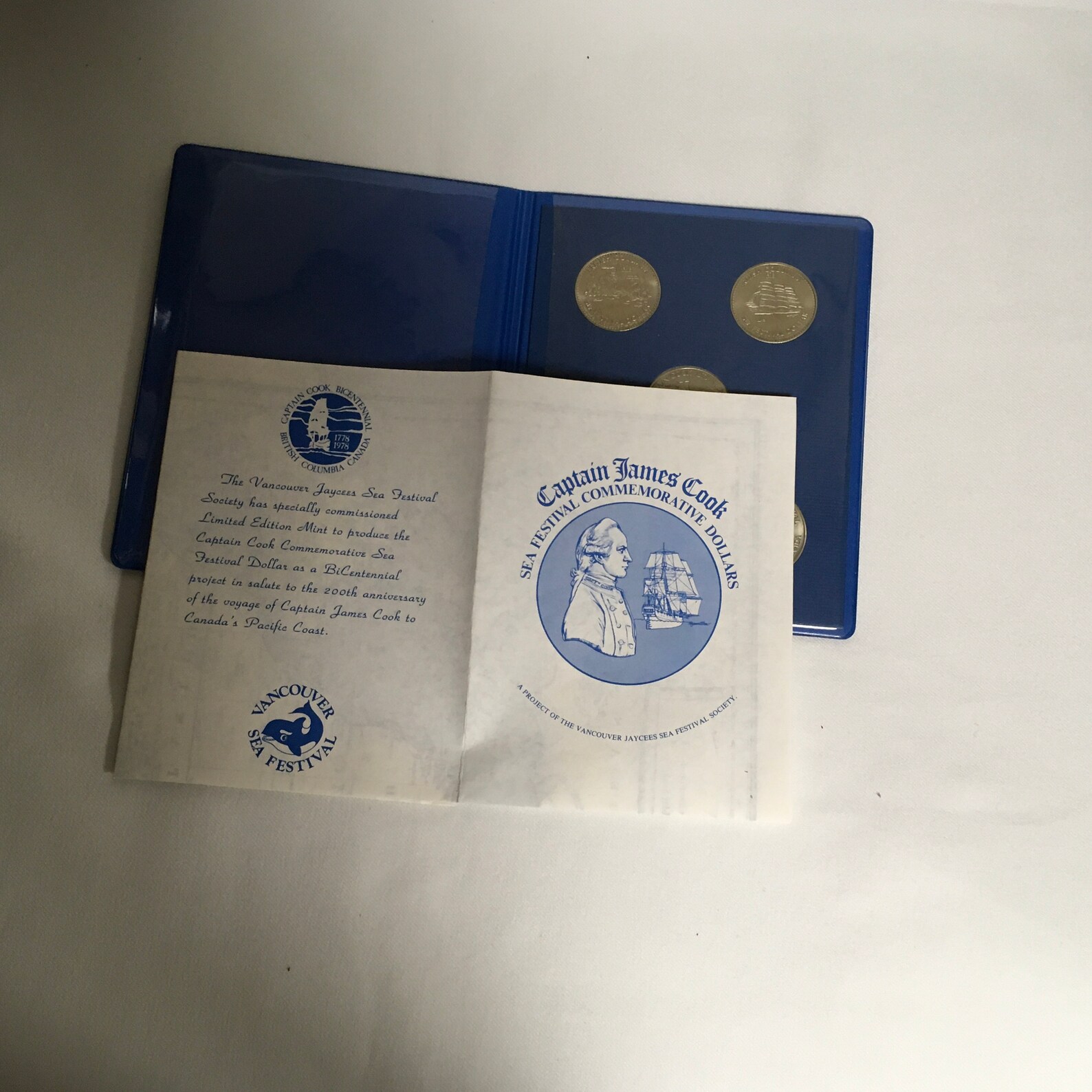 Captain James Cook Bicentennial Large Size Dollar Coin British - Etsy