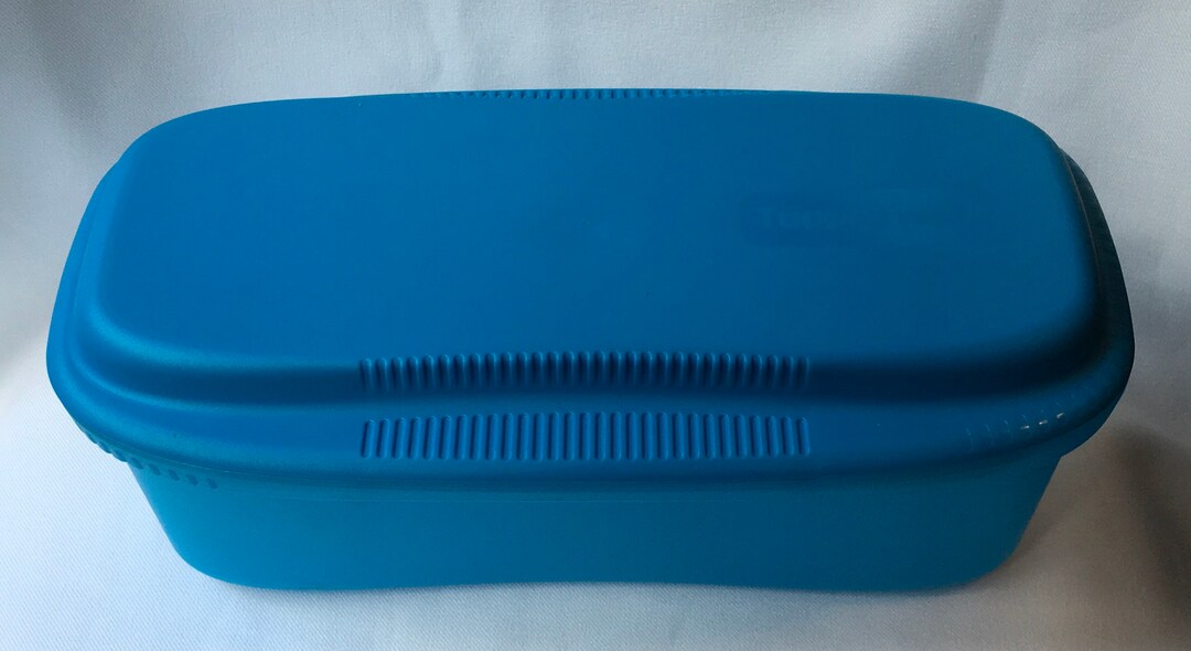 Tupperware Microwave Pasta Spaghetti Noodles Maker 8 Cup 1.9 L Blue ...