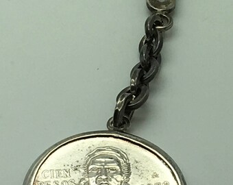 Coin Bezel Keychain - Etsy
